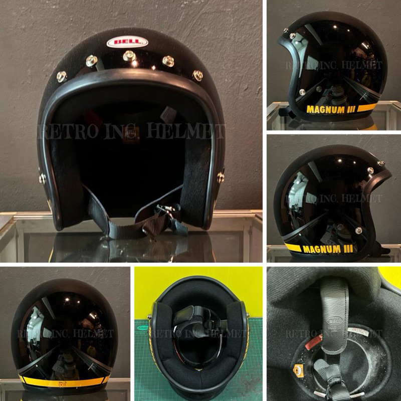 MAGNUM III VINTAGE HELMET | Shopee Malaysia