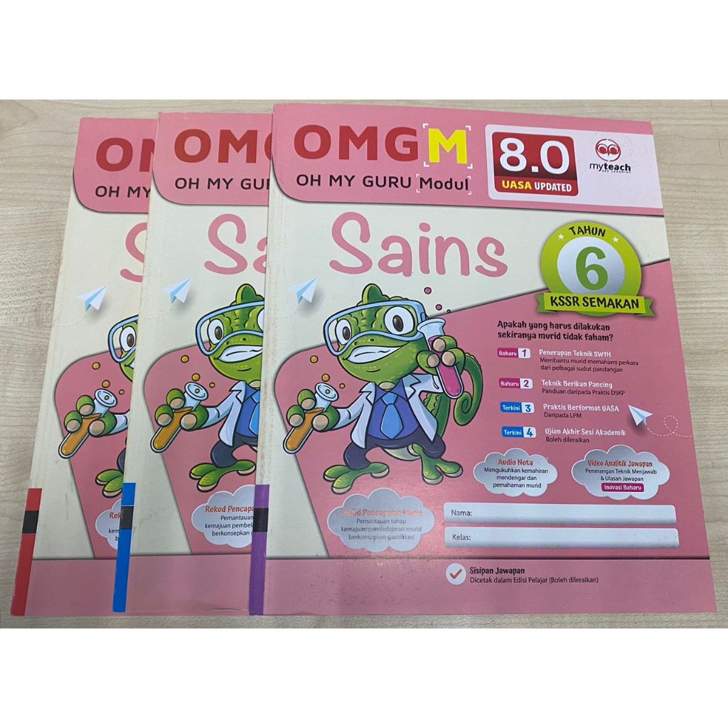 Modul Aktiviti OMG 8.0 Sains Tahun 456 | Shopee Malaysia