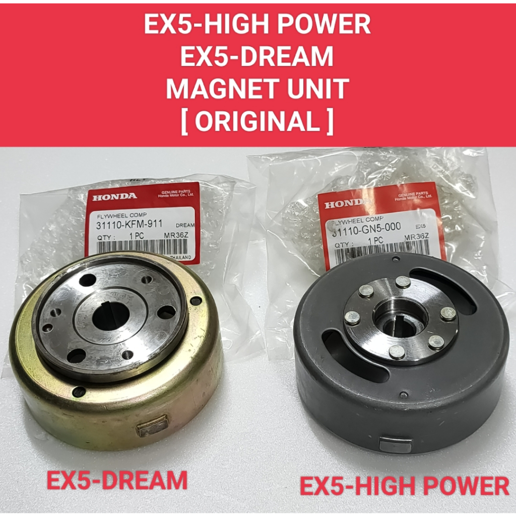 EX5 HIGH POWER/EX5 DREAM [ ORIGINAL THAILAND ] MAGNET UNIT | Shopee ...