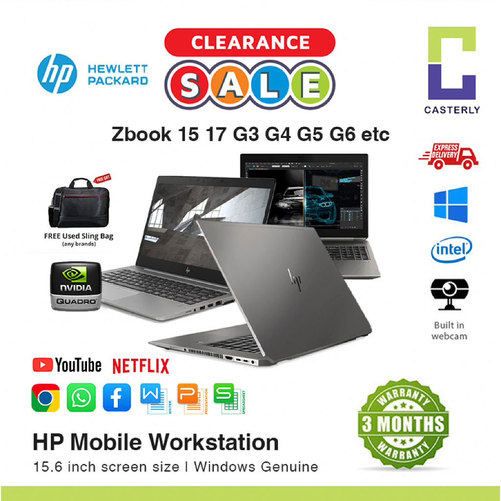 High-End Mobile Workstation Laptops Lenovo HP ZBOOK Power G8 G7 Firefly ...