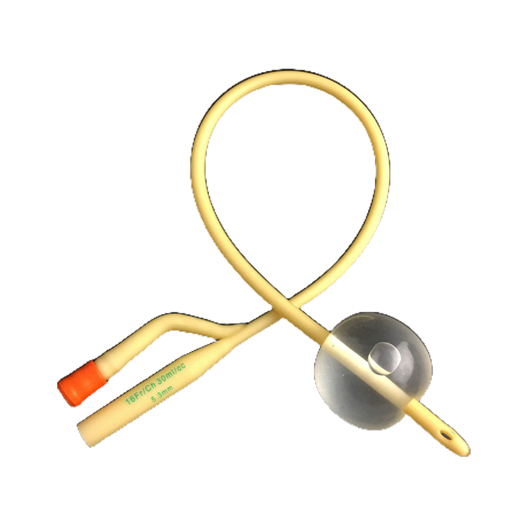 Premium 2 way latex foley catheter, silicone coated, softvalve, FR6 ...