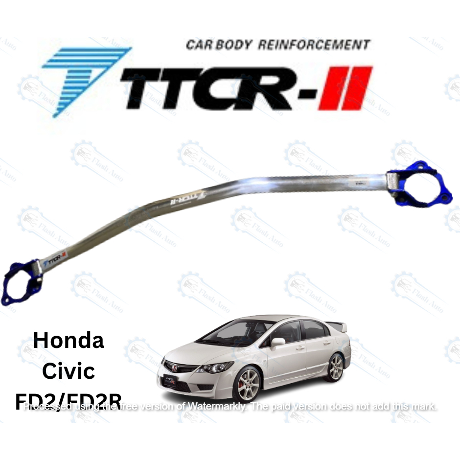 Honda (Civic/FD2/FD2R) TTCR-II Front Strut Bar | Shopee Malaysia