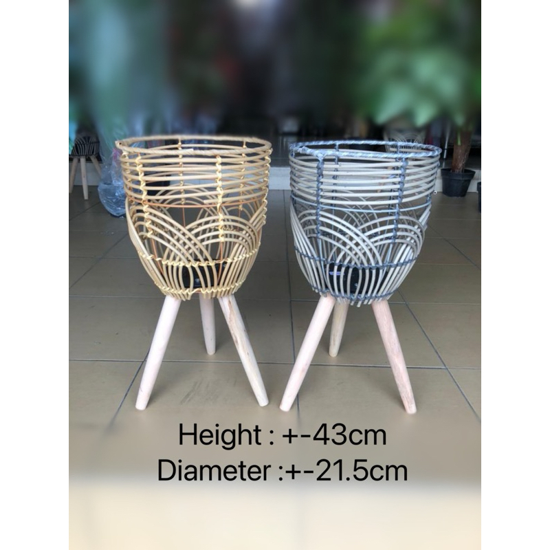 Stand pasu rotan New | Shopee Malaysia