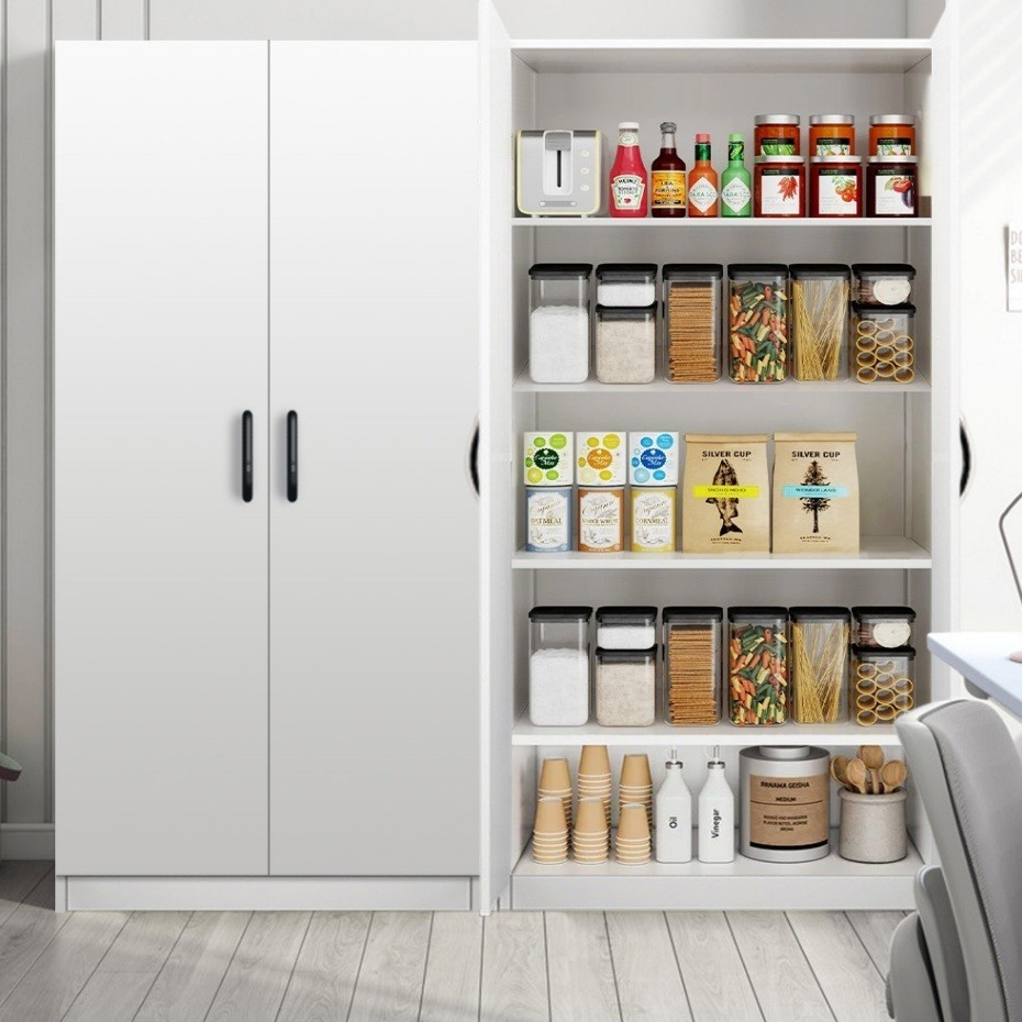 Ninsso : Modern Large Multifunctionl Cabinet with 2 Door 5 tier/ Rak ...