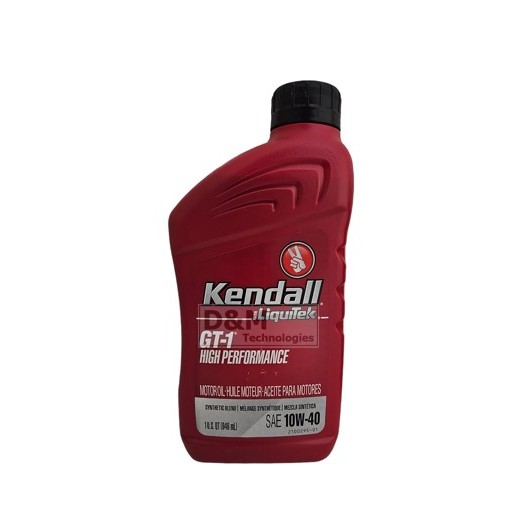 Kendall Engine Oil Semi Synthetic 10W-40, 946ml | Shopee Malaysia