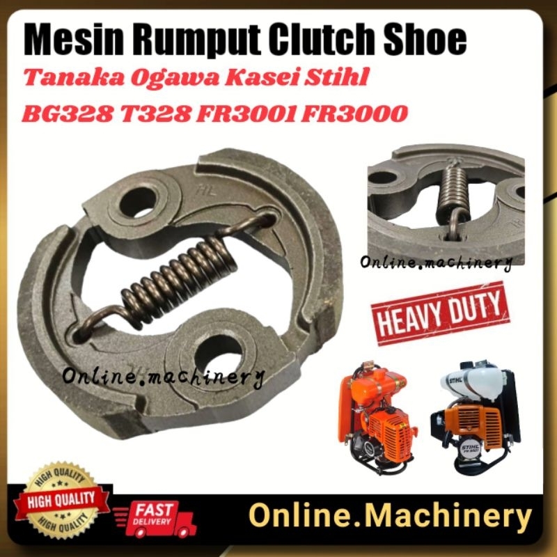 Mesin Rumput Clutch Shoe Ogawa BG328 FR3001 FR3000 Tanaka T328 kasei ...
