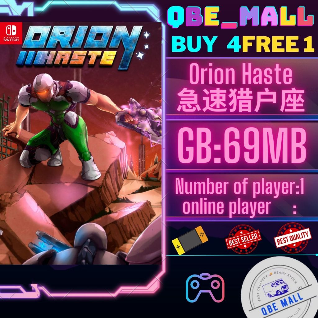 Orion Haste 急速猎户座 (Nintendo switch) Digital Game Download | Shopee Malaysia
