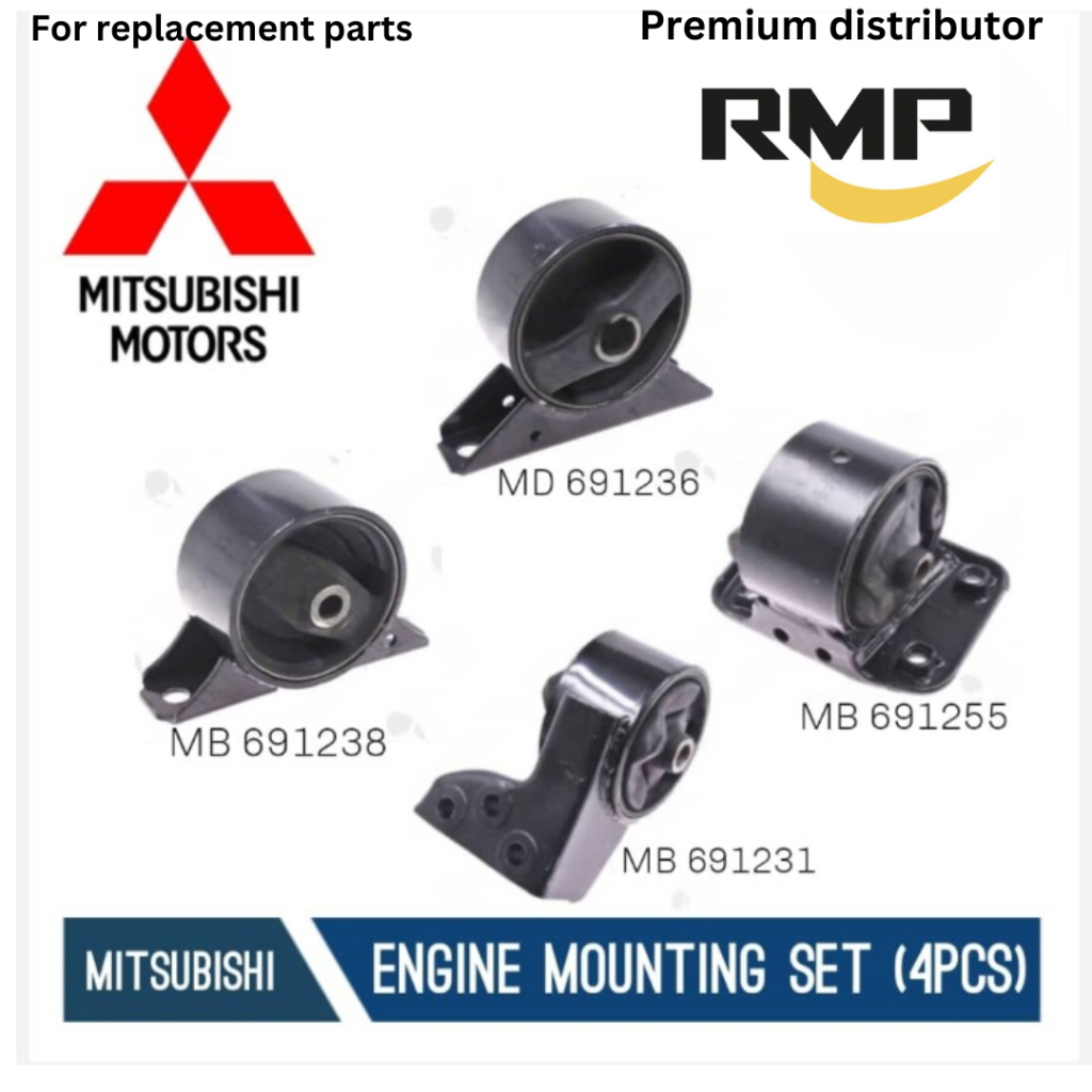 MITSUBISHI Engine Mounting Auto Set for Proton Wira /Satria / Satria ...