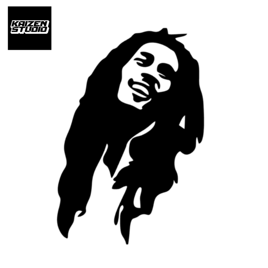 KAIZEN STUDIO Bob Marley Vinyl Cutting Sticker | Shopee Malaysia