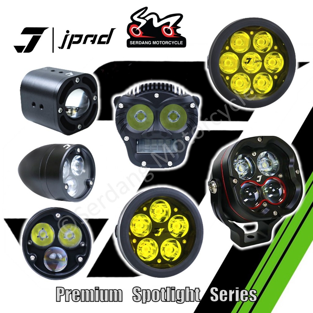 JPAD Spotlight Premium Headlight Headlamp Waterproof Daylight Control ...