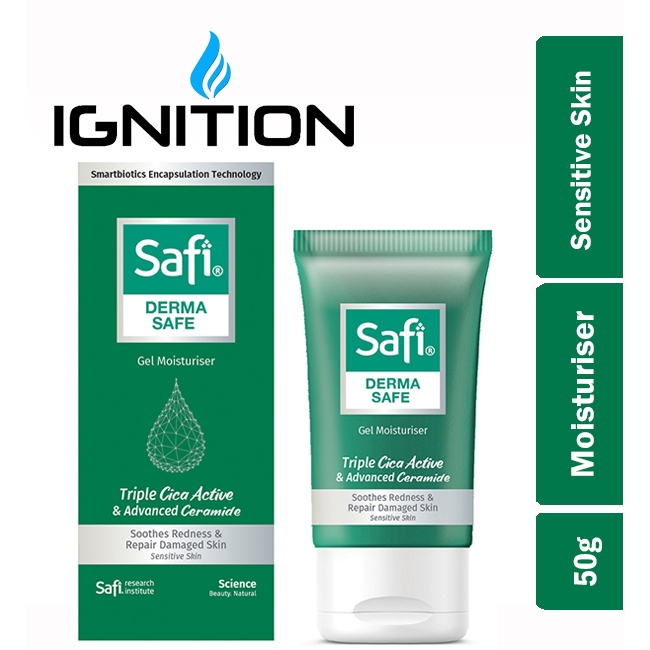 SAFI DERMASAFE Triple CICA Active & Advanced Ceramide Gel Moisturiser ...