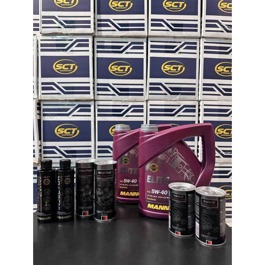 ( BUY 2 FREE 6 ) MANNOL ELITE 5W40 FULLY SYNTHETIC ENGINE OIL GERMANY ...