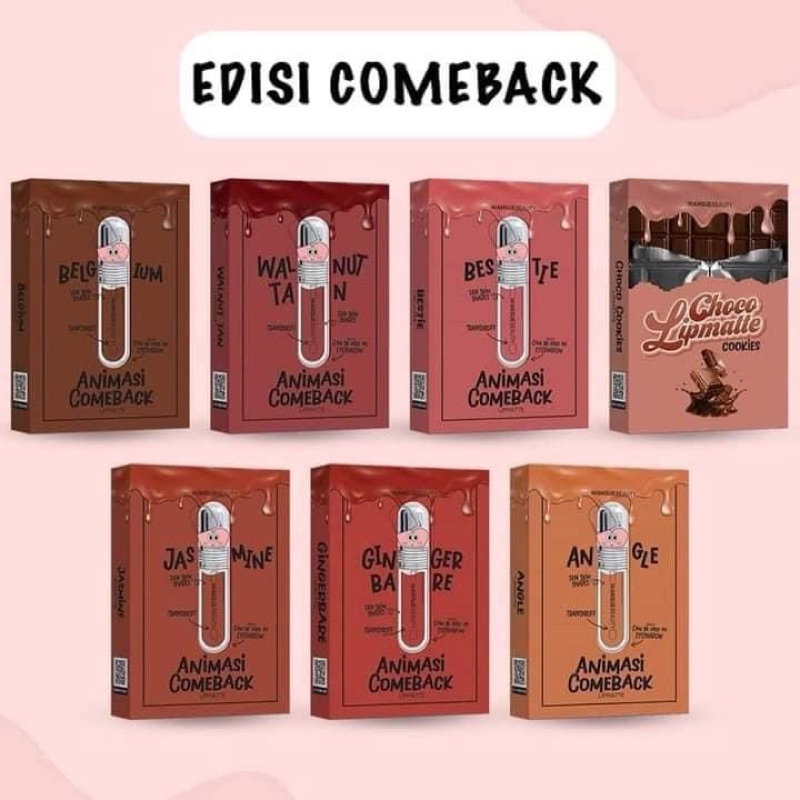LIPMATE WANSUE ANIMASI COMEBACK ORI | Shopee Malaysia