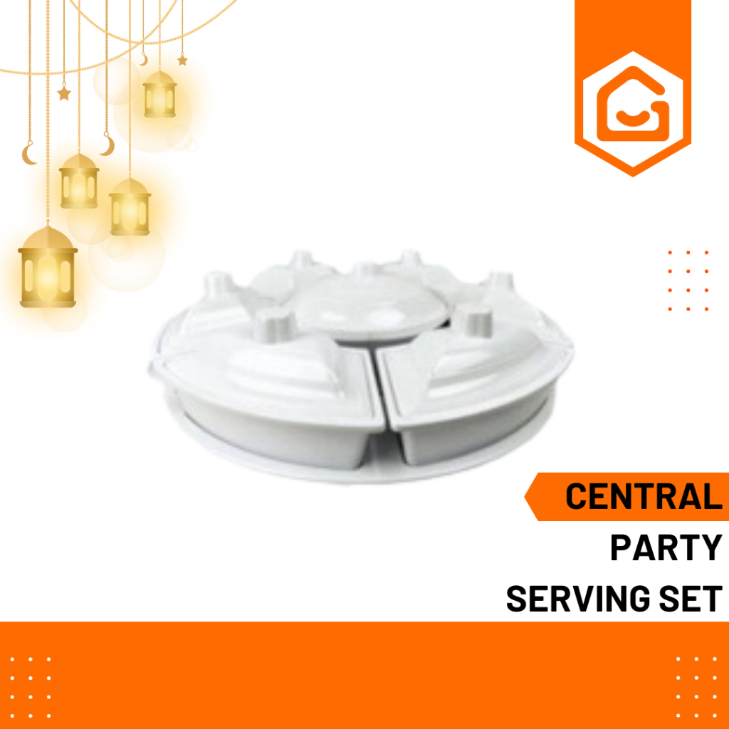 READY STOCK CENTRAL PARTY SERVING SET 23PCS 21.0'' 2264-10MS | Shopee ...