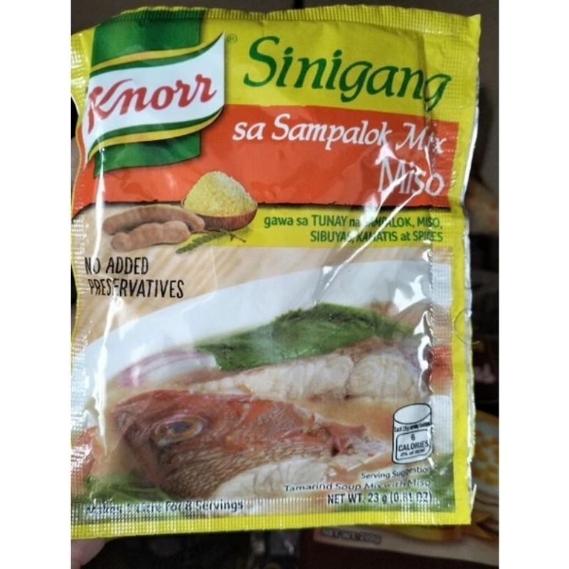 Philippine Goodies Knorr sinigang mix SA miso 22g | Shopee Malaysia