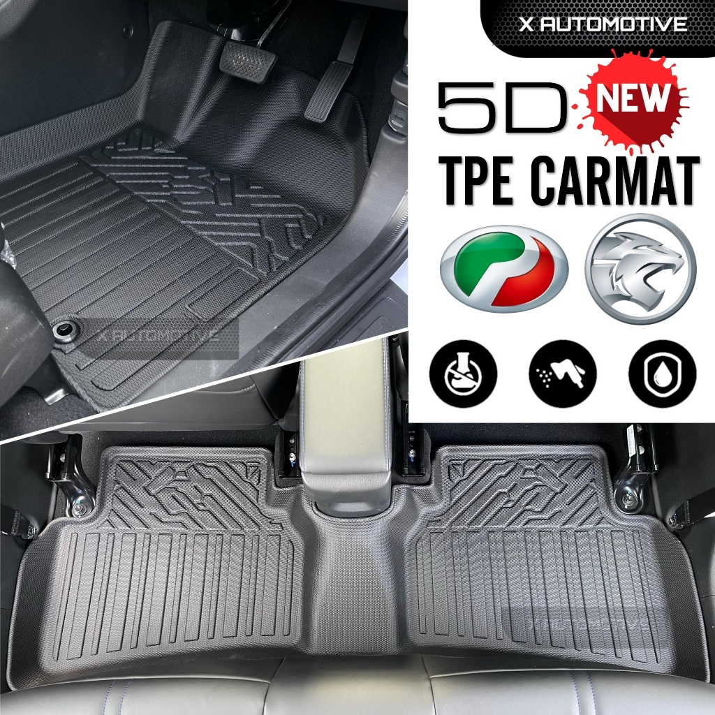 5D Carpet TPE Bezza Axia Alza 2022 2023 Myvi Gen3 Saga VVT X70 X50 WRV ...