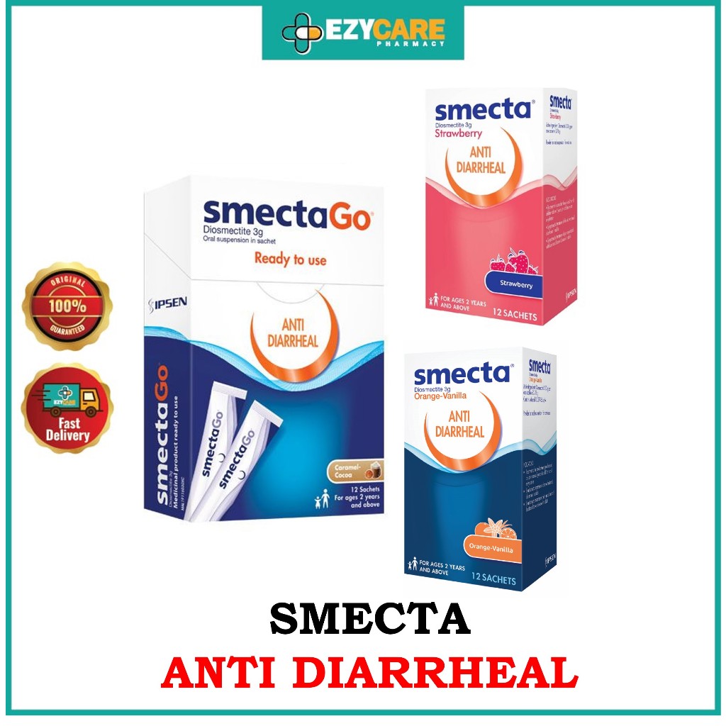 SMECTA ANTI-DIARRHEAL [SMECTA POWDER STRAWBERRY / SMECTA POWDER ORANGE ...