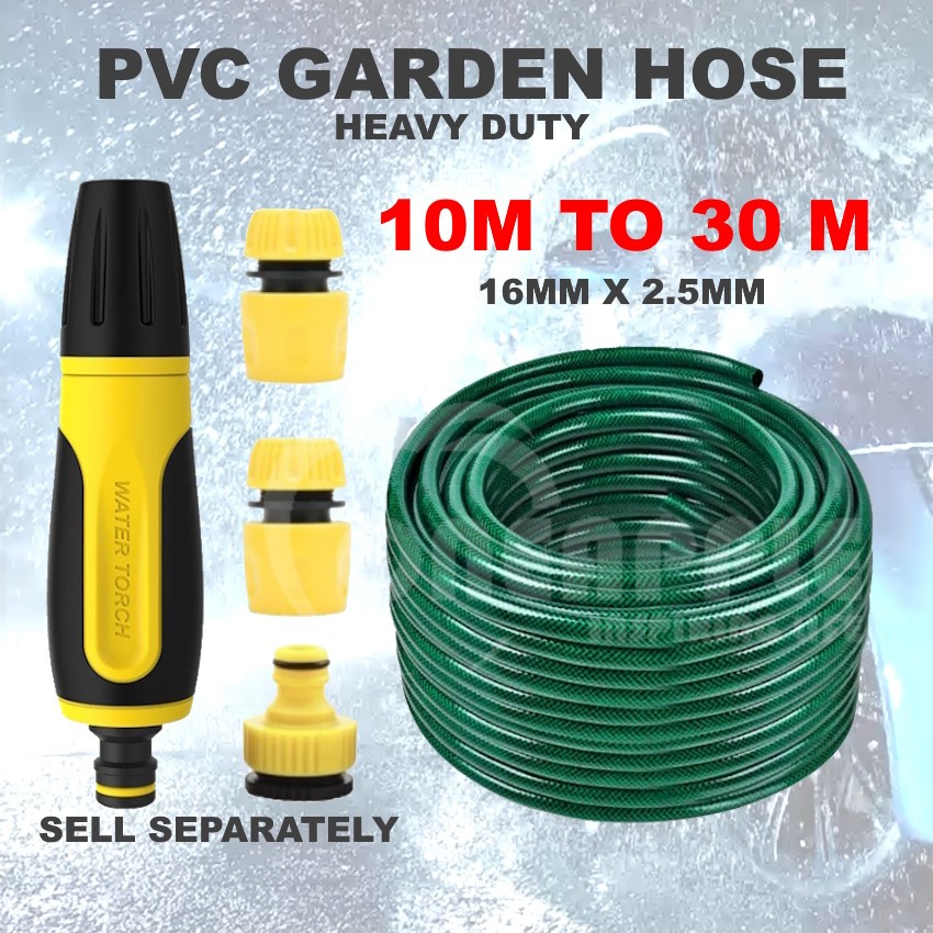 Garden Hose 10/30M Heavy Duty PVC Water hose sets garden, outdoor, home ...