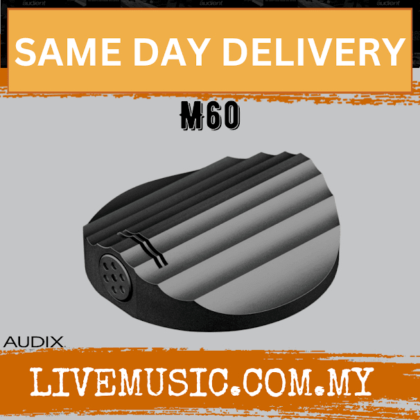 Audix M60 Low-Profile Boundary Microphone - Black (M-60/M 60) | Shopee Malaysia