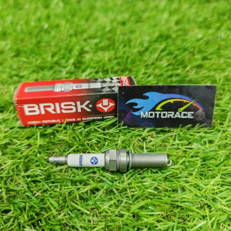BRISK RACING SPARK PLUG CR10YS SILVER 1715 BMW YAMAHA | Shopee Malaysia