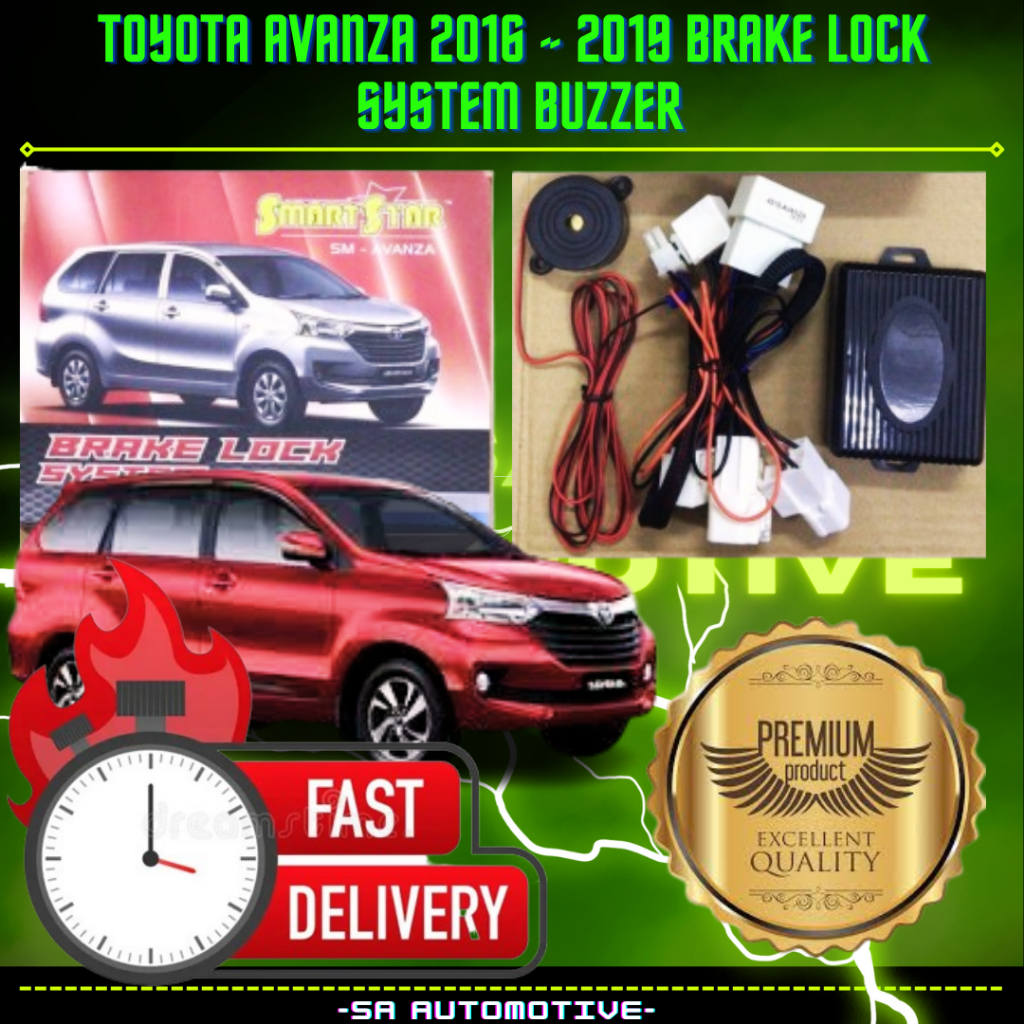 TOYOTA AVANZA 2016 ~ 2019 BRAKE LOCK SYSTEM BUZZER | Shopee Malaysia