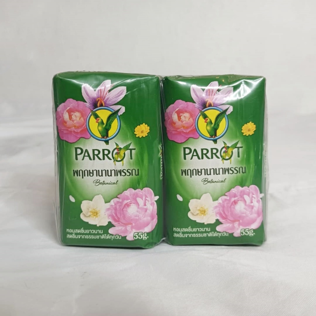 Parrot Botanicals Soap / Sabun 55g x 6s (1 Set) | Shopee Malaysia
