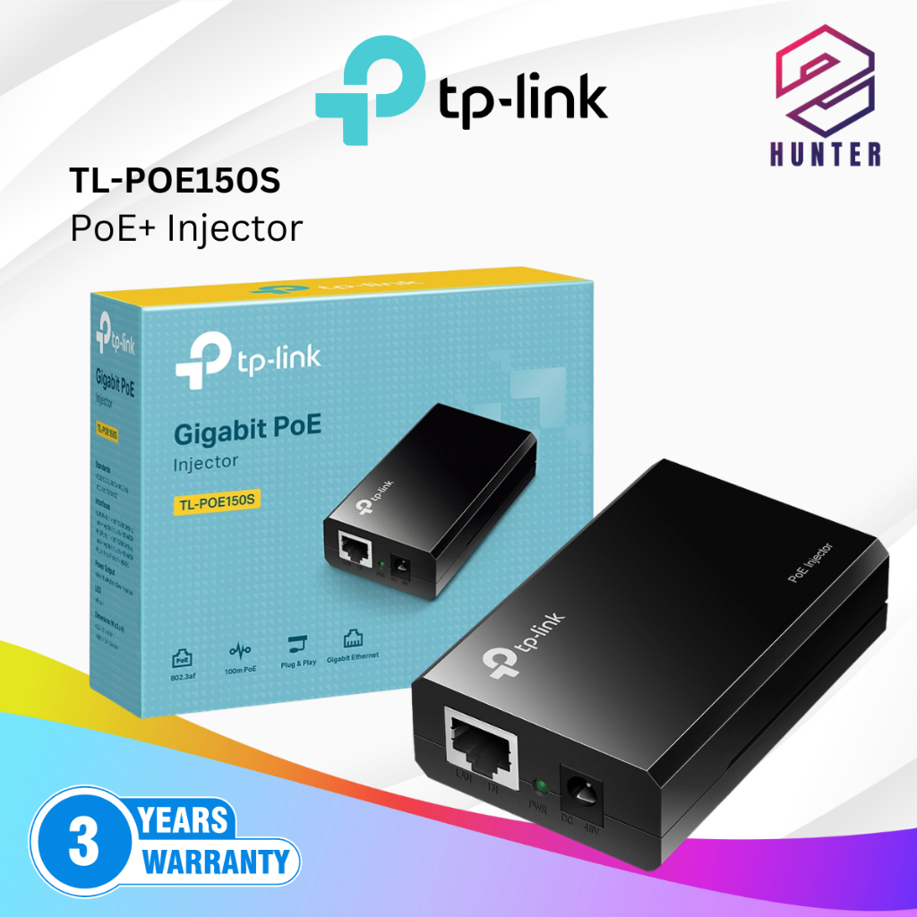TP-Link TL-POE150S Ethernet POE Injector Adapter | Shopee Malaysia