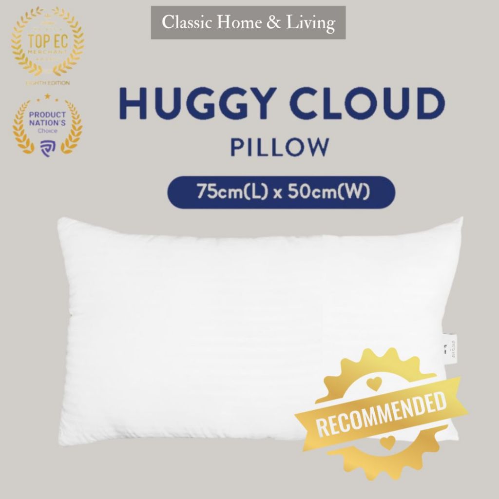 CHF Huggy Cloud Soft Pillow (50cm x 75cm) | Shopee Malaysia