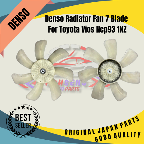 HOH SENG-Denso Radiator Fan 7 Blade For Toyota Vios Ncp93 1NZ | Shopee ...