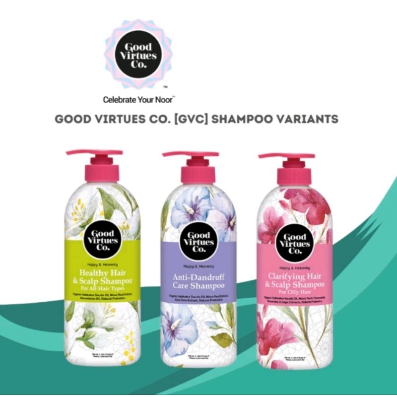 GVC Good Virtues Co Hair Shampoo 300ml / 700ml | Shopee Malaysia