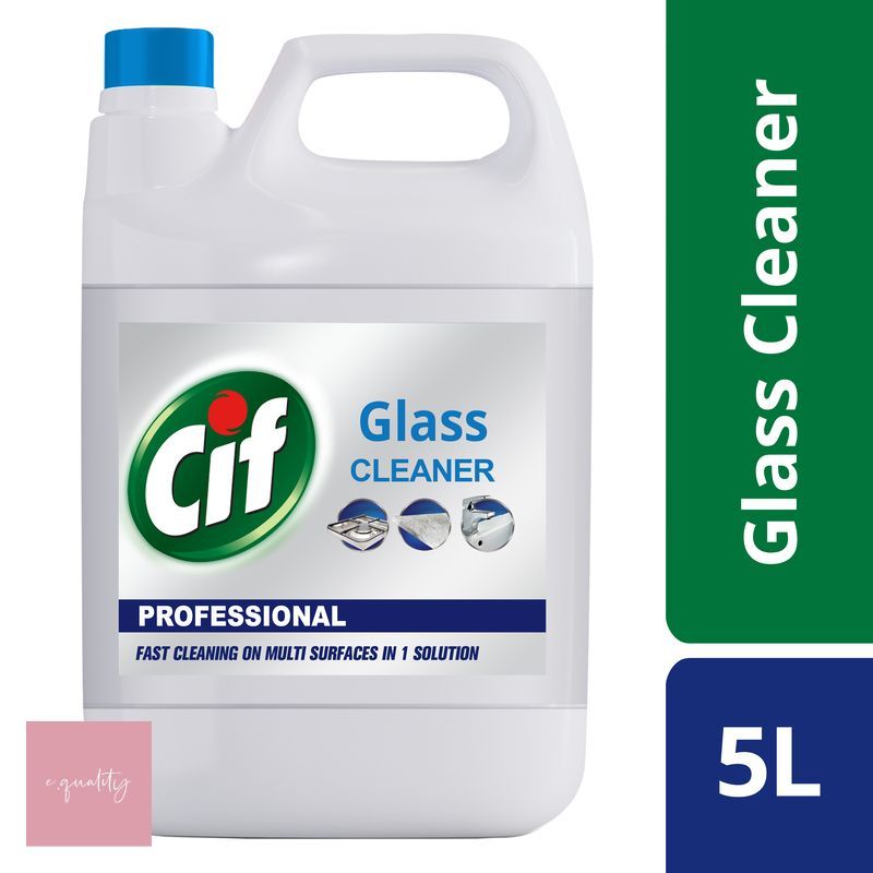 (READY STOCK) (2 BTL BUNDLE) CIF GLASS/WINDOW CLEANER 5L | Shopee Malaysia