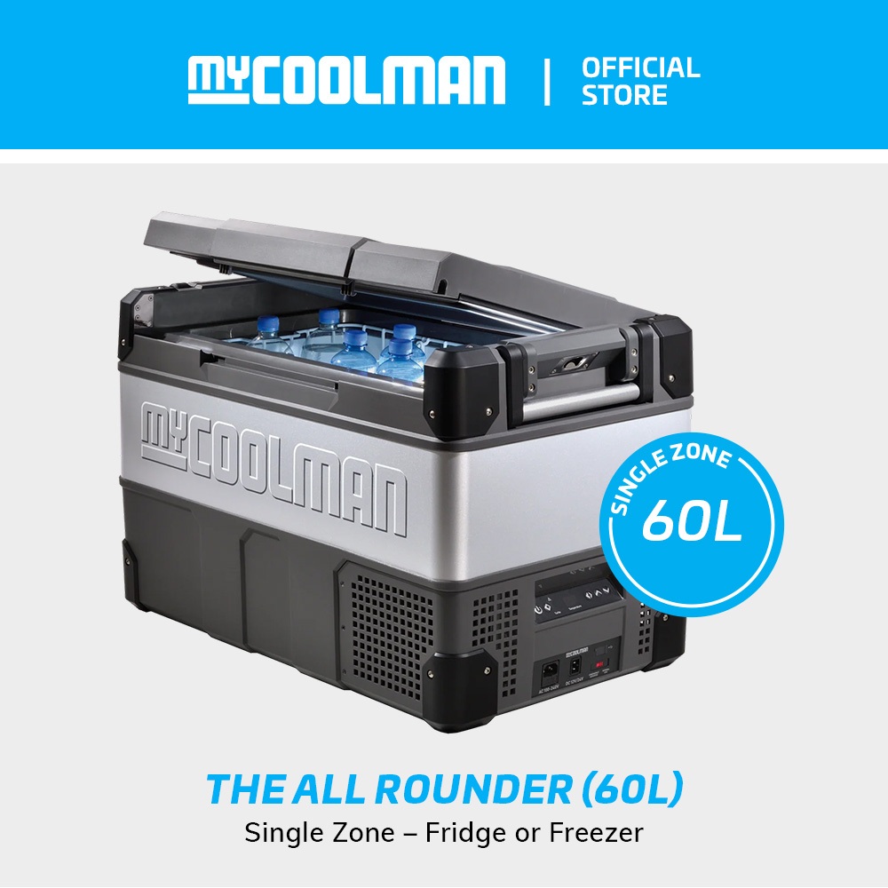 Mycoolman 60L (The All Rounder) Portable Car Refrigerator Single Zone Fridge or Freezer | Shopee ...