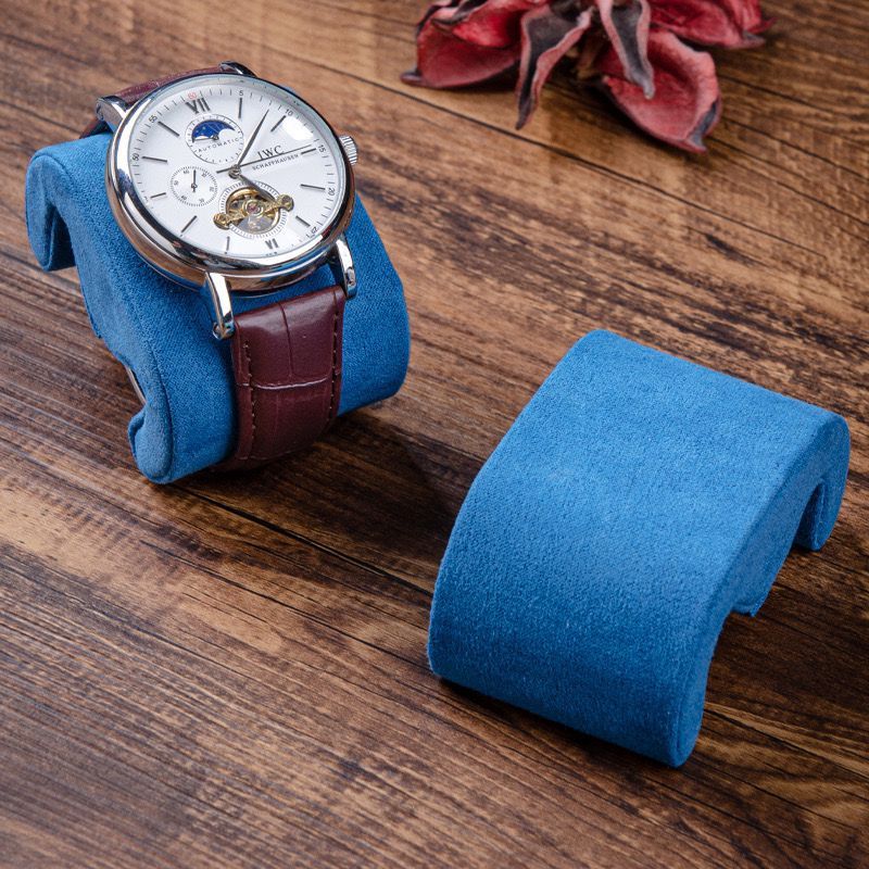 Roll_n_Rotate Watch storage pillow aromatherapy microfiber leather ...