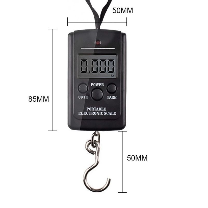 Multifunctional Digital Fishing Hanging Scale Mini Handy Pocket ...