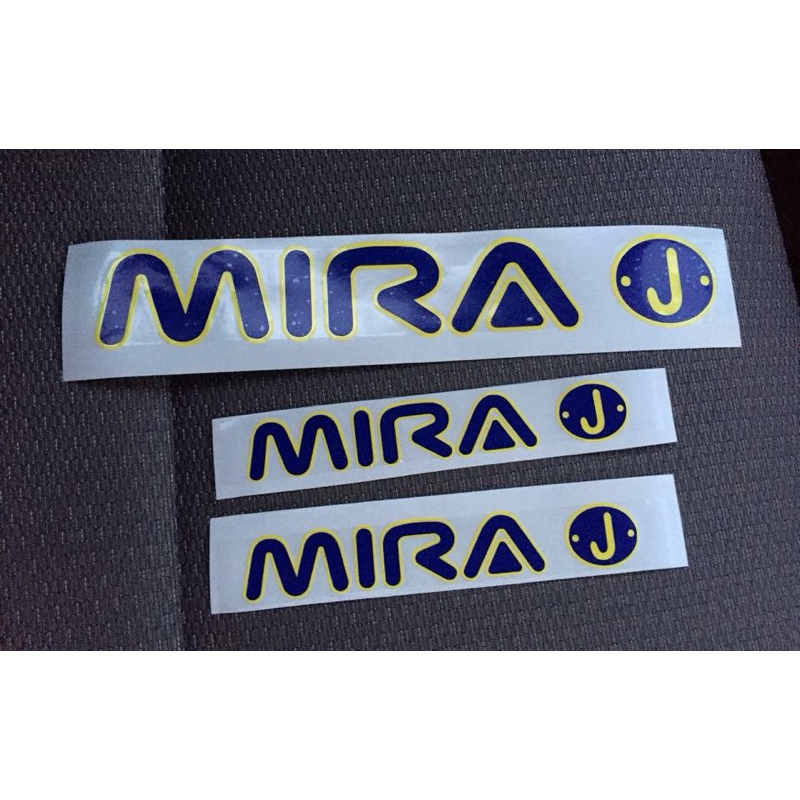 Kancil Daihatsu Mira J Premium Car Sticker | Shopee Malaysia