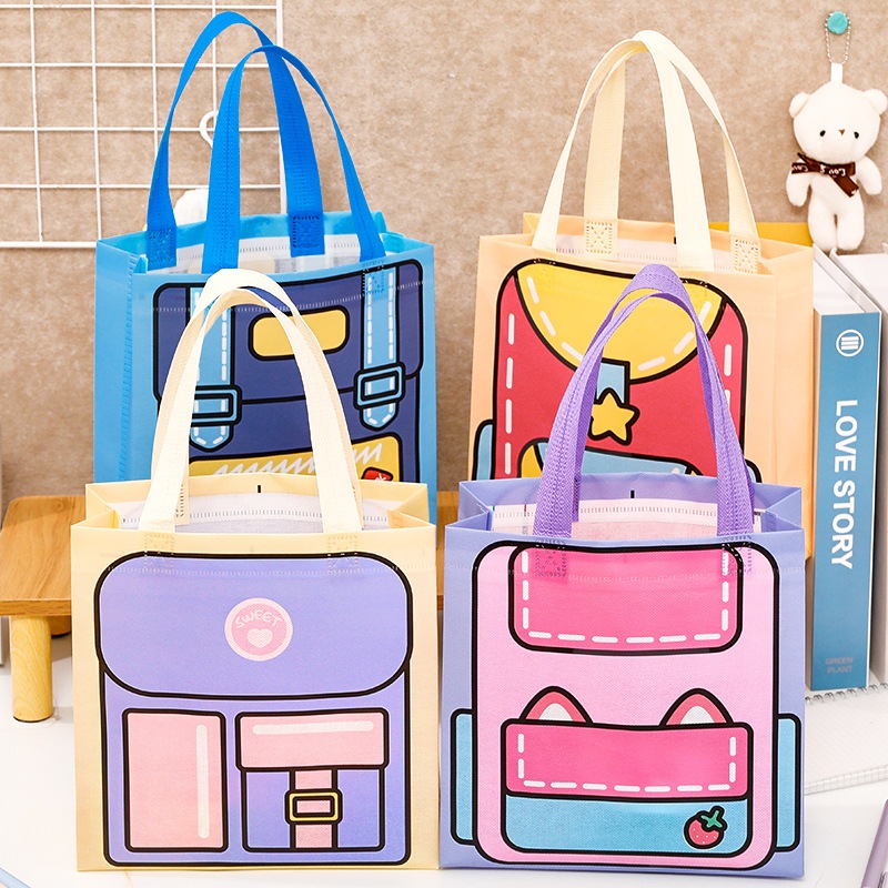 BORONG 10pcs🔥Kids Birthday Goodies Gift Bag Tuition Beg Baju Budak ...