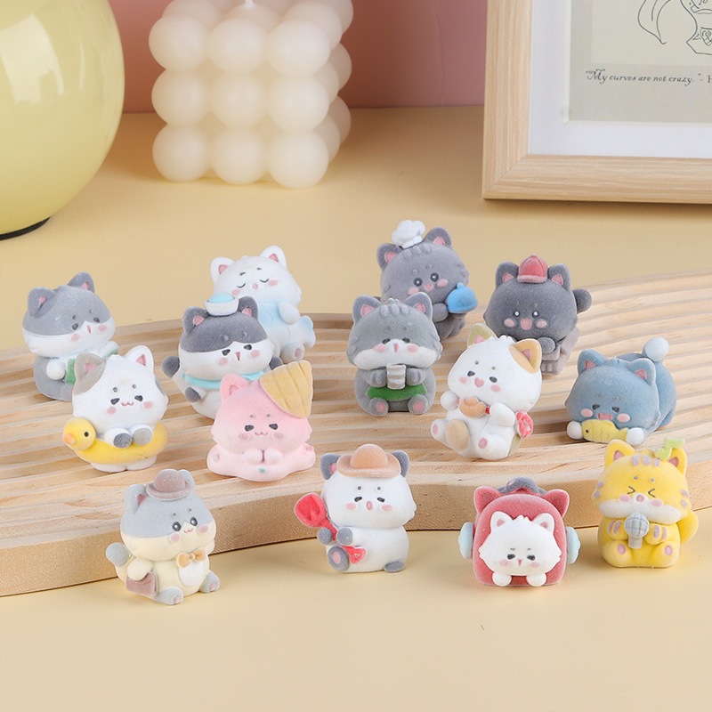 Hakimi's Cat Life Blind box Toys Figure model - Perhiasan mainan kotak ...
