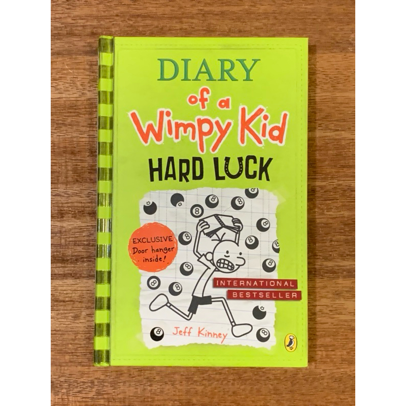 DIARY Wimpy Kid HARD LUCK book by Jeff Kinney ( Hard cover) | Shopee ...
