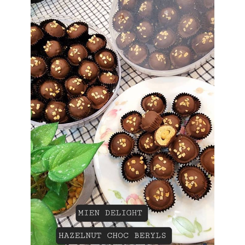 Biskut Raya Hazelnut Choc & Cornflake Crunchy | Shopee Malaysia