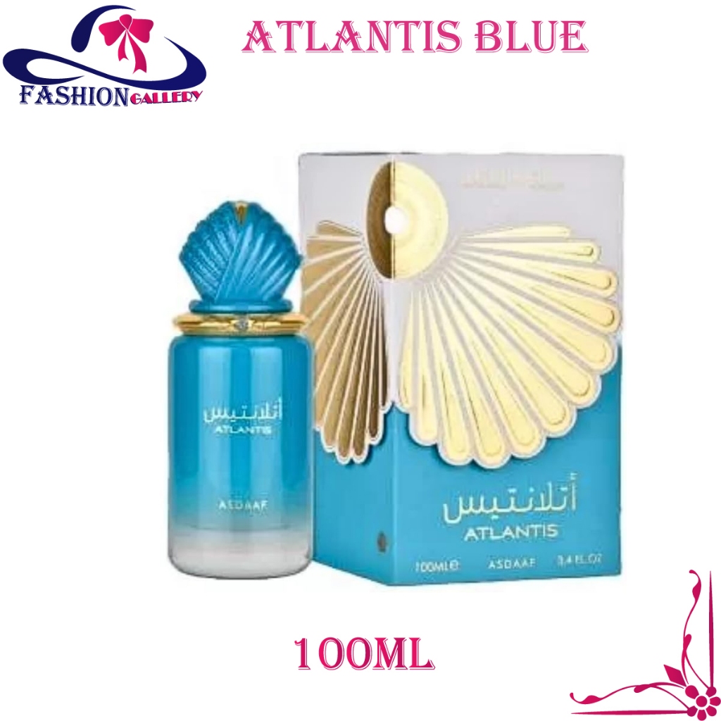 ATLANTIS BLUE 100ML BY ASDAAF EDP PERFUME SPRAY 100% ORIGINAL | Shopee ...