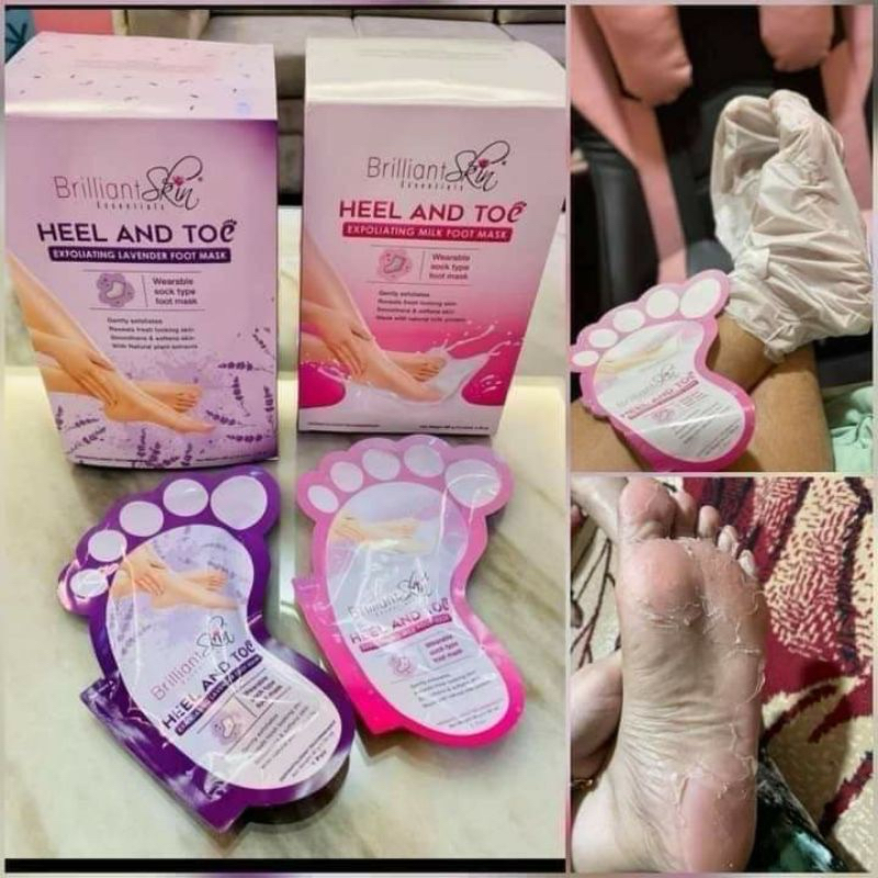 Heel & Toe Exfoliating Foot Mask (1 pair) | Shopee Malaysia