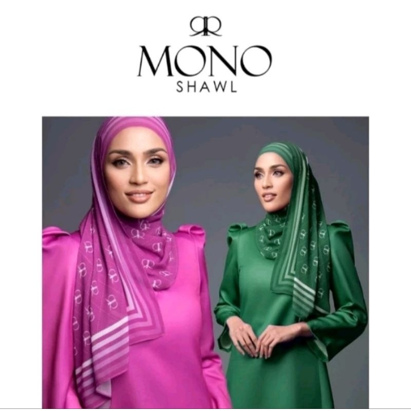 RR MONO SHAWL BY RIZMAN RUZAINI | Shopee Malaysia
