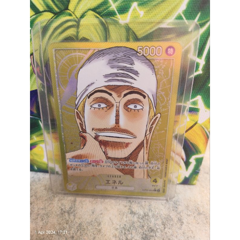 (Ori)One Piece Card Game OP05-098 Leader AA Enel | Shopee Malaysia