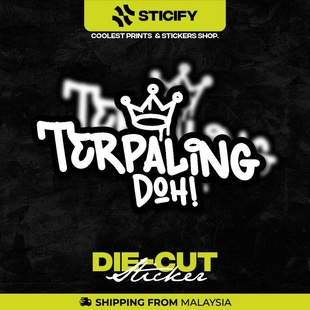 Terpaling Doh! Vinyl Sticker, Waterproof & Heatproof Viral Sticker ...