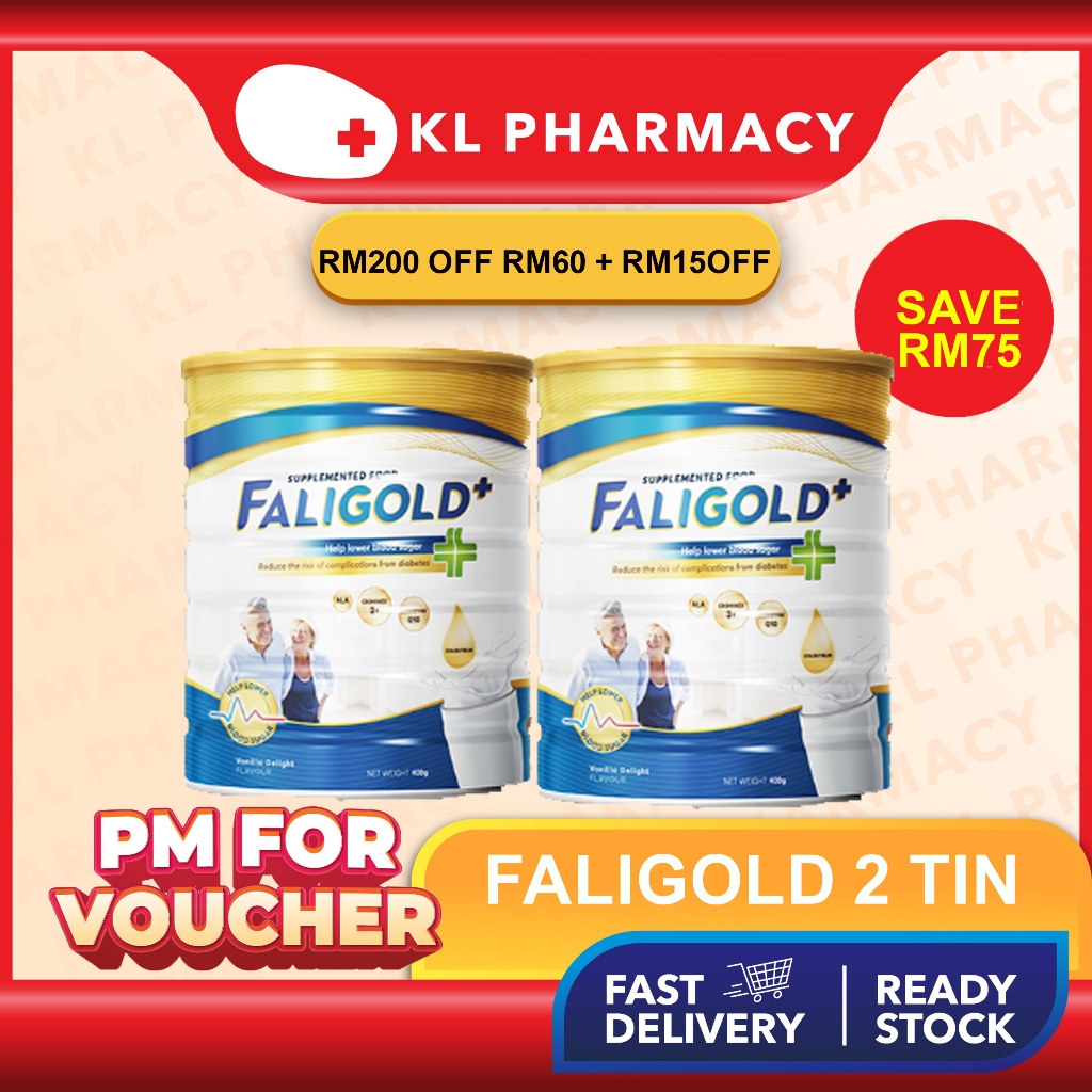 [2 TINS][PHARMACY STOCK][100%ORIGINAL][READY STOCK] FALIGOLD Milk for ...