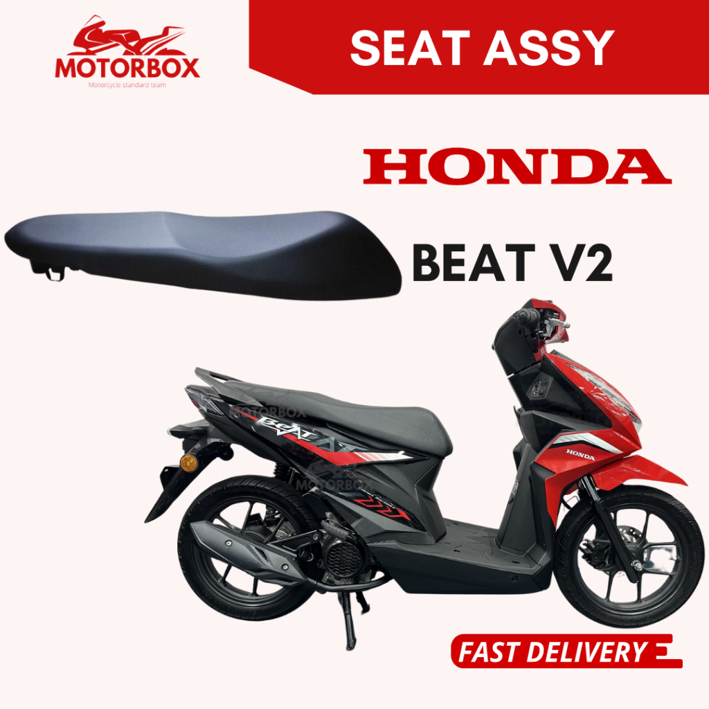 ORIGINAL HONDA BEAT V2 (V2 SAHAJA) SEAT ASSY CUSHION TEMPAT DUDUK ...