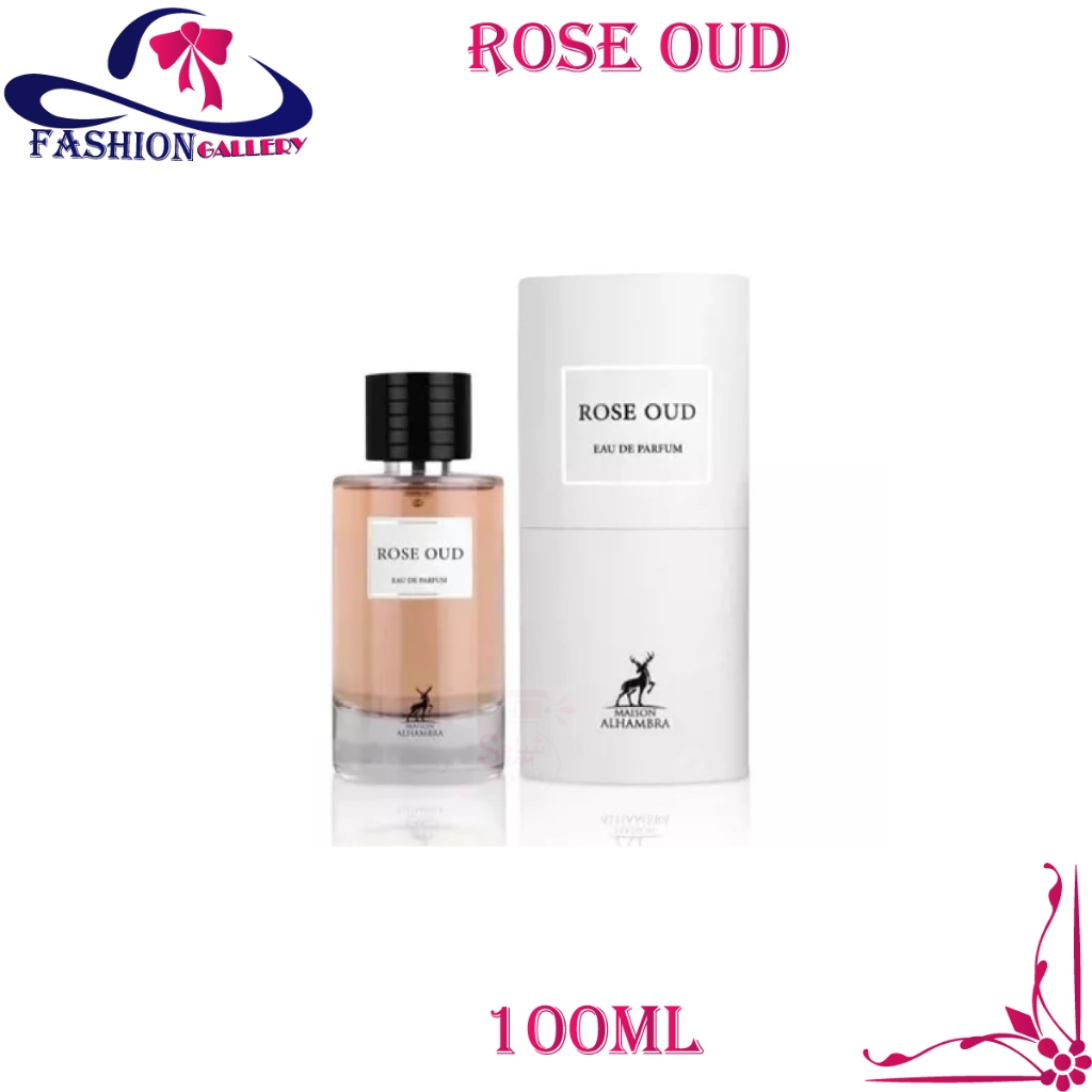 ROSE OUD 100ML BY MAISON ALHAMBRA EDP PERFUME SPRAY 100% ORIGINAL | Shopee Malaysia