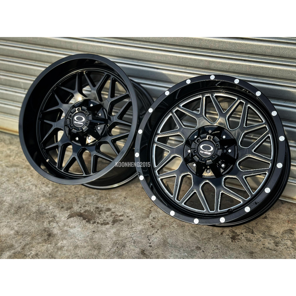 New Car Sport Rim OASIS Wheels 4x4 Sport Rim 18x9J 6x139.7 6x114.3 ET0 - READY STOCK | Shopee ...