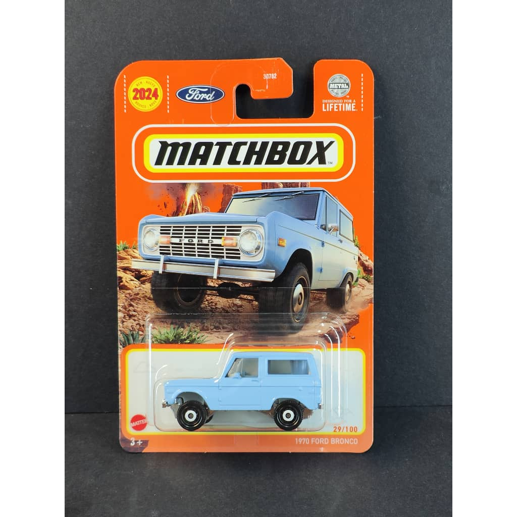 Matchbox 1970 Ford Bronco - Blue | Shopee Malaysia