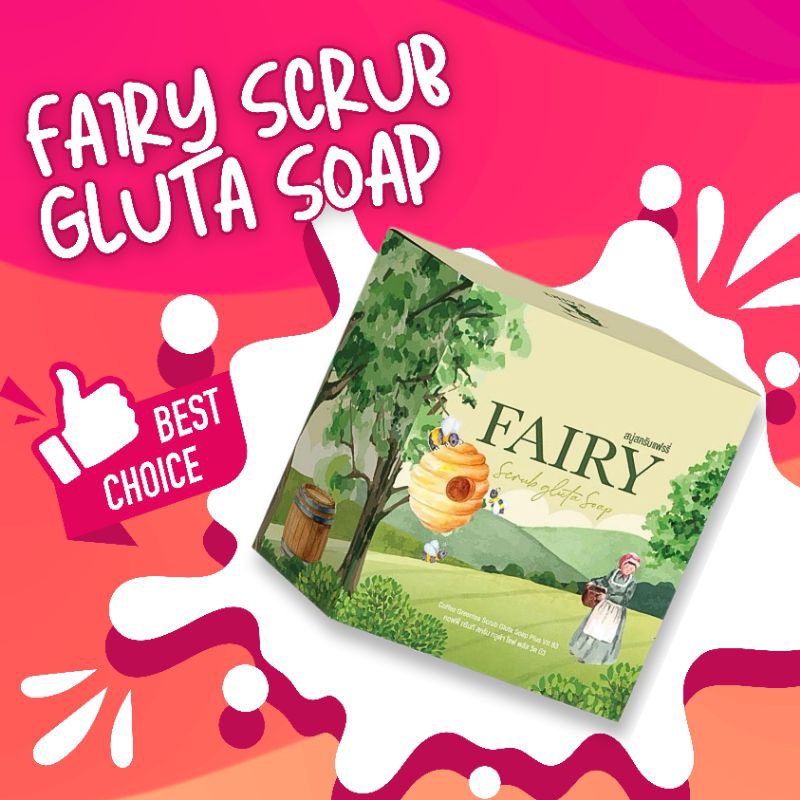 FAIRY SCRUB GLUTA SOAP | Shopee Malaysia